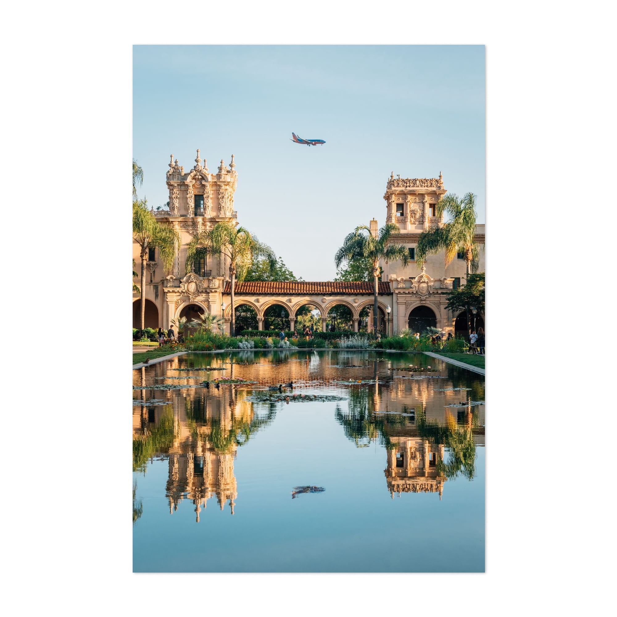 Landing Over Balboa Park - San Diego California Photography Unframed ...