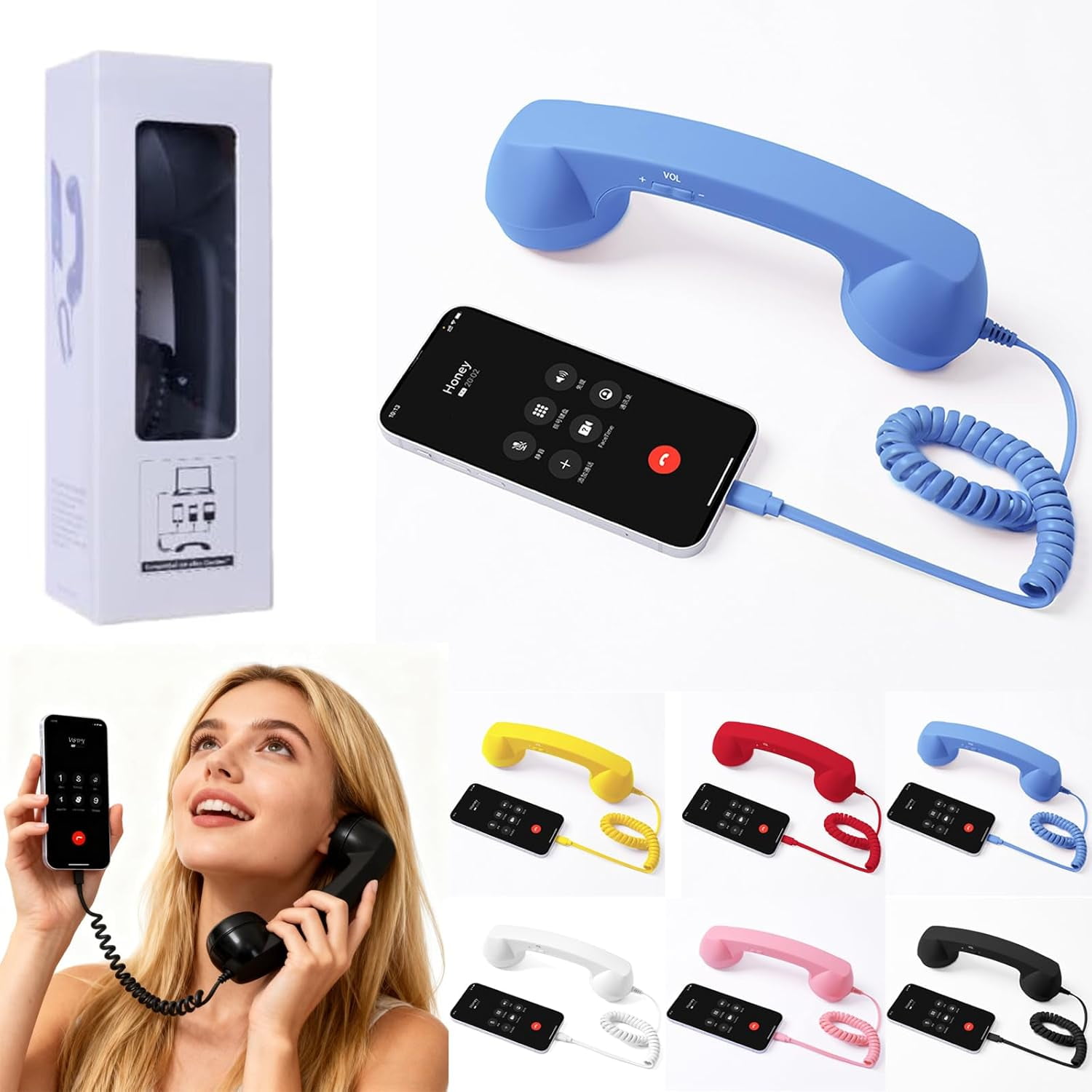Landline Phones For Home , 2026 New Landline Handle Receiver with ...