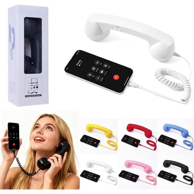 Landline Phones For Home , 2026 New Landline Handle Receiver with ...