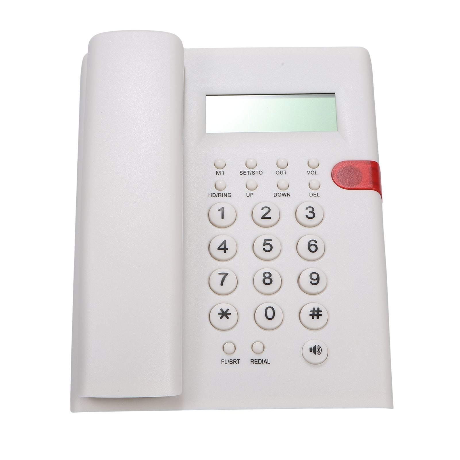 Landline,Screen White( Line) Battery-free Landline With Identification ...