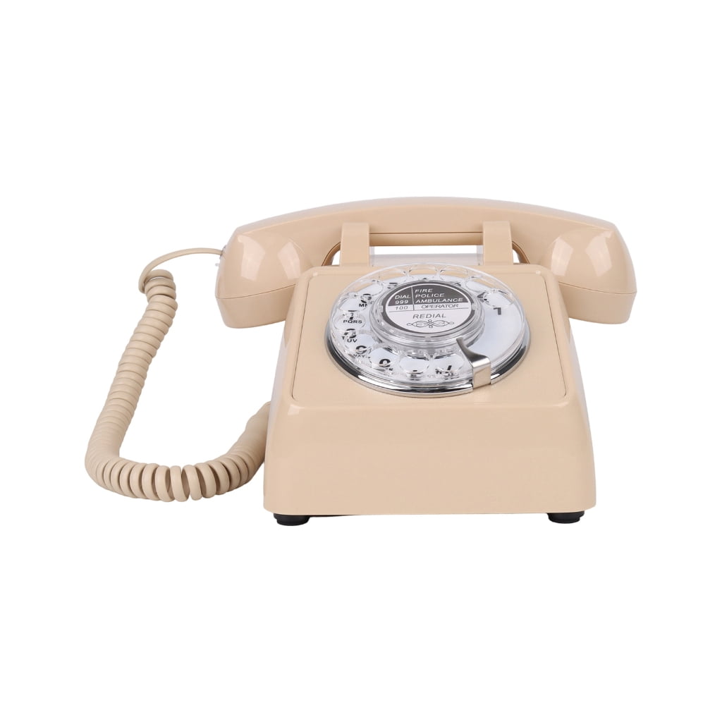 Landlines Phones for Home Retro Rotary Working House Phone with ...