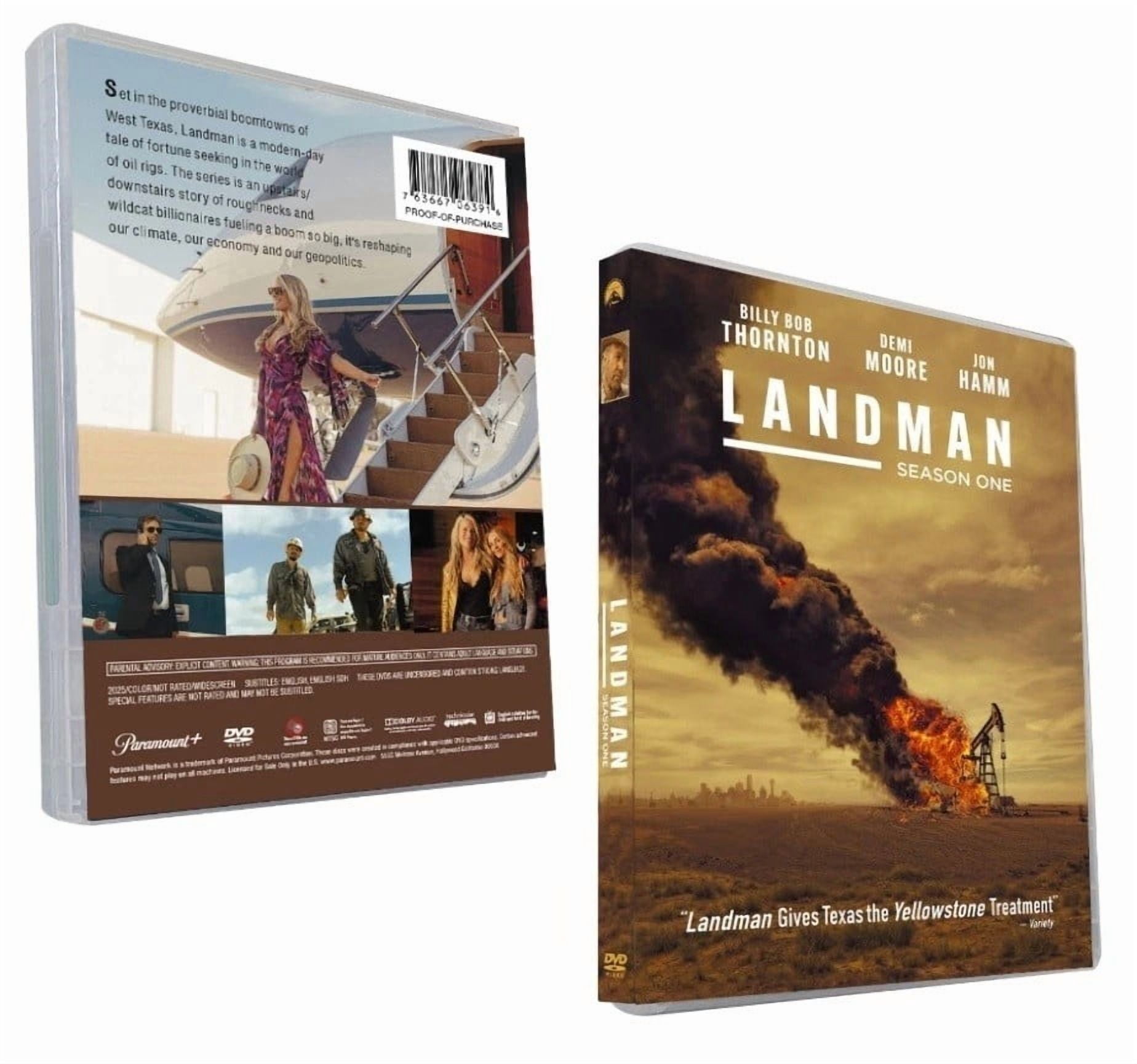 Landman: The Complete Series, Season 1 (DVD, 3-Disc) - Walmart.com