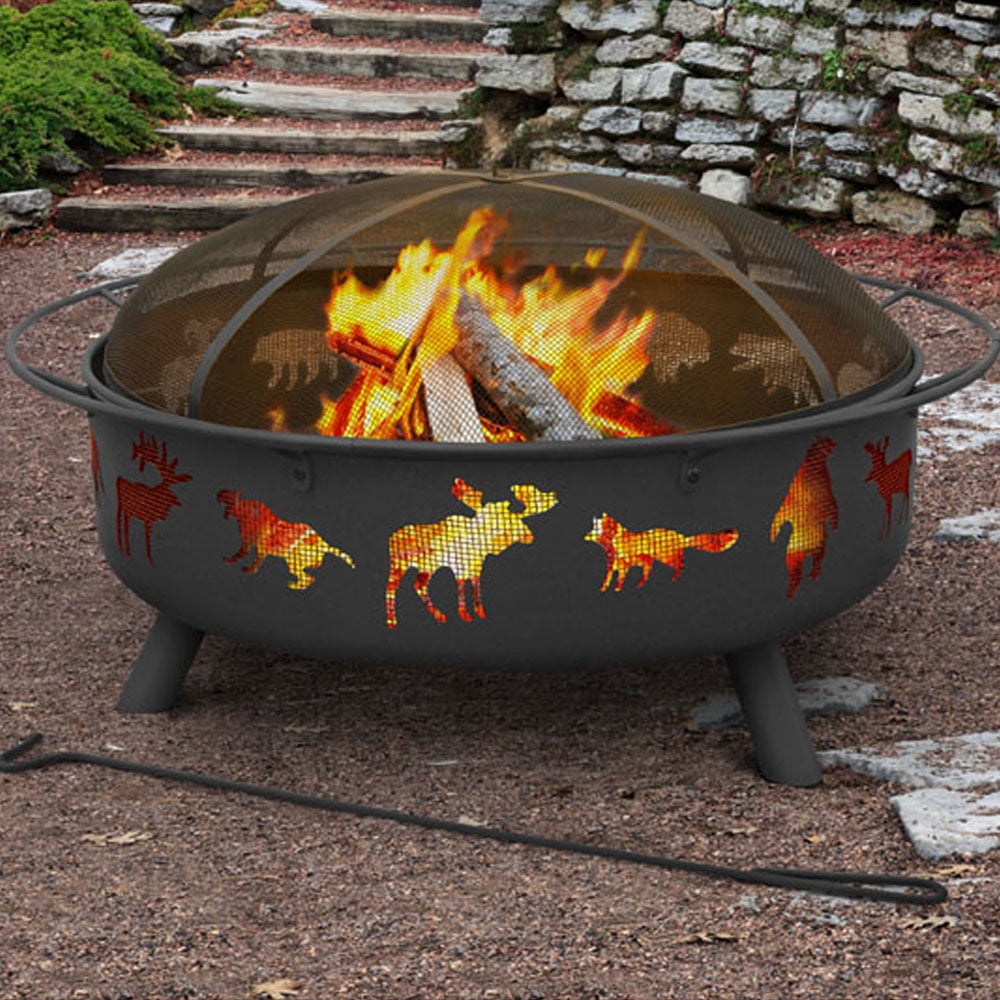 Landmann 28915 Super Sky Sturdy Steel Fire Pit - Walmart.com