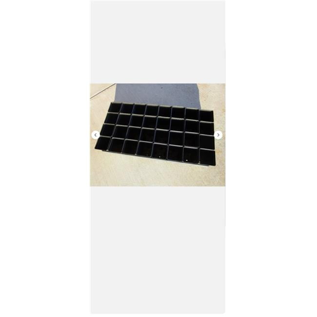Landmark 218 Set of 3 Divided Trays and 96 - 2.5 inch SQUARE DEEP ...
