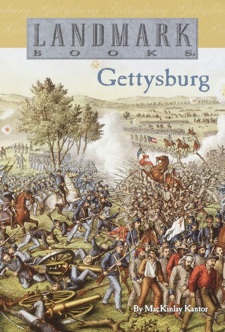 Landmark Books Gettysburg, (Paperback) - Walmart.com