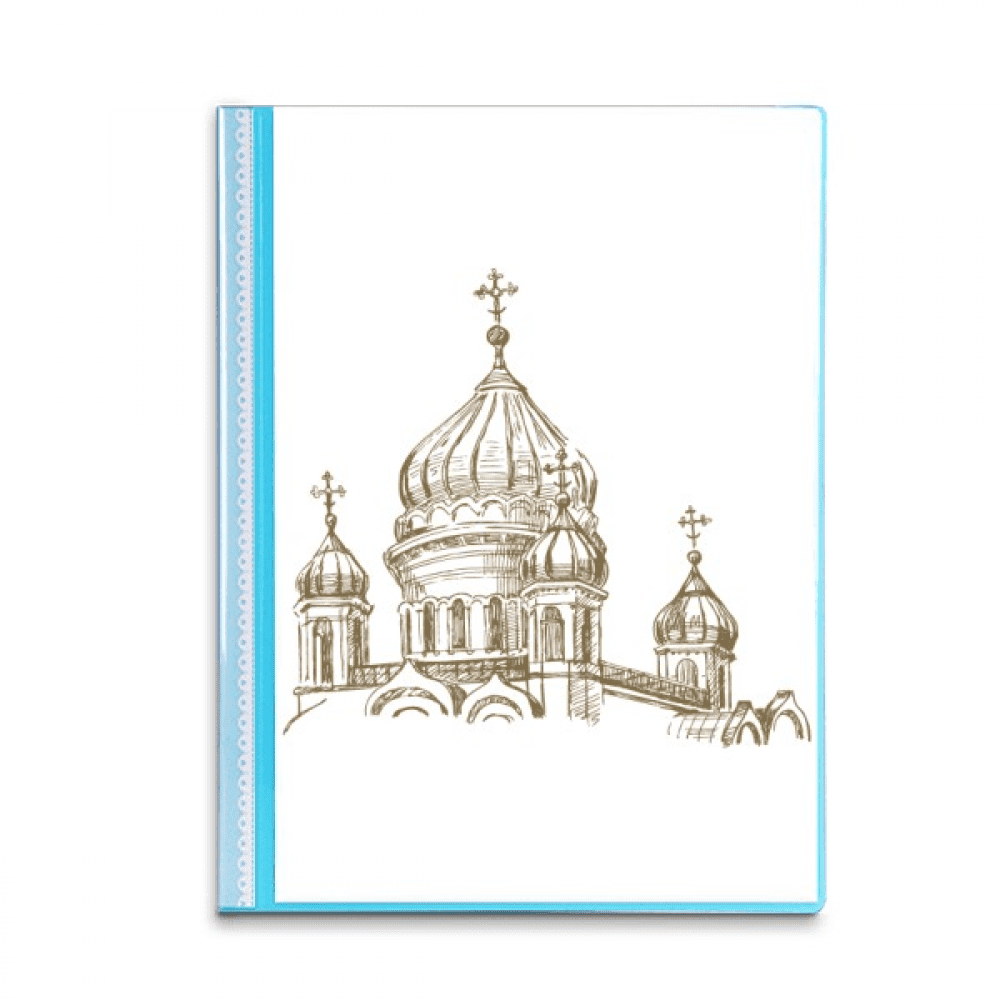 Landmark Sketch Landscape Book Sheet Protectors Portfolio Binder Folder ...