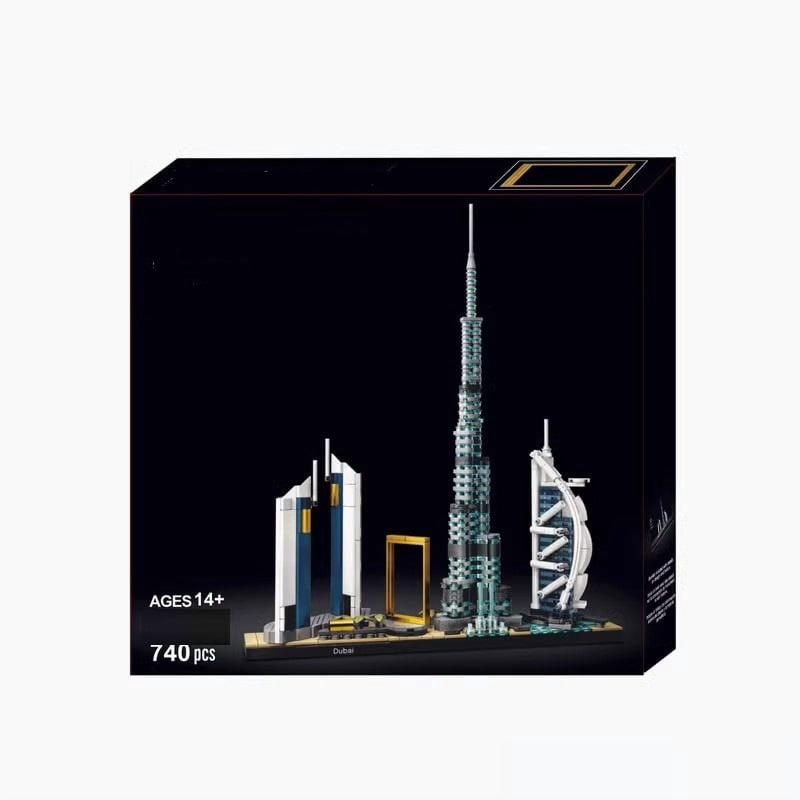 Landmark building: Dubai Skyline Building Blocks (740 Pieces) - Walmart.com