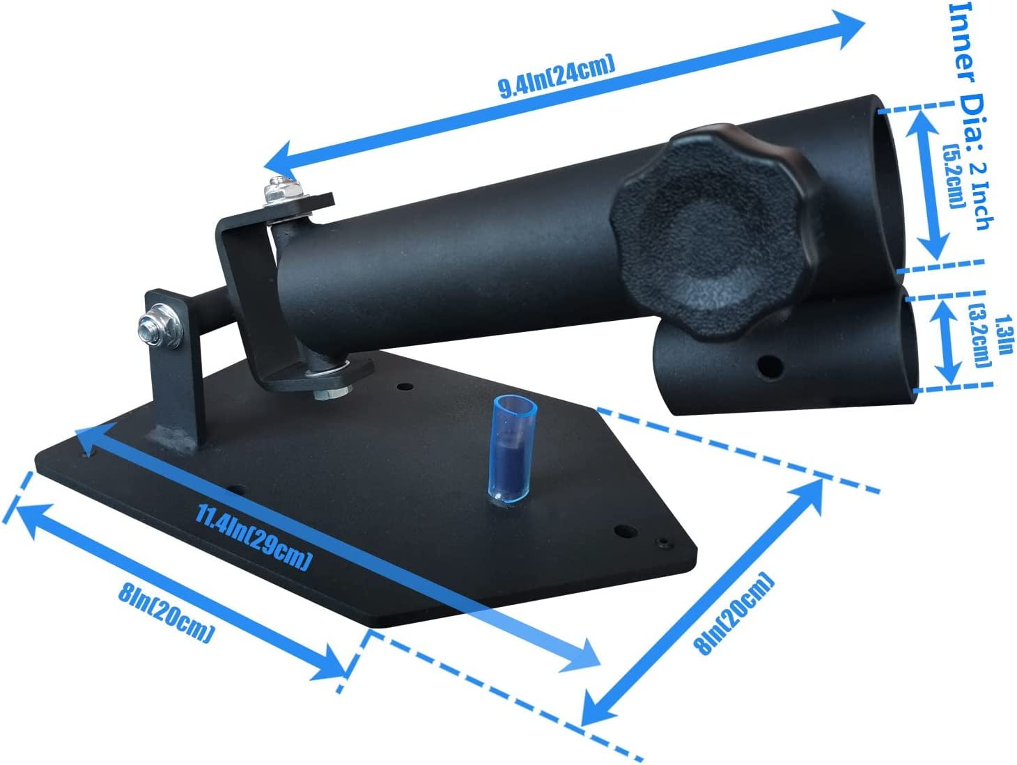 Landmine Base Portable Barbell, Deluxe T bar Row Attachment, landmine ...