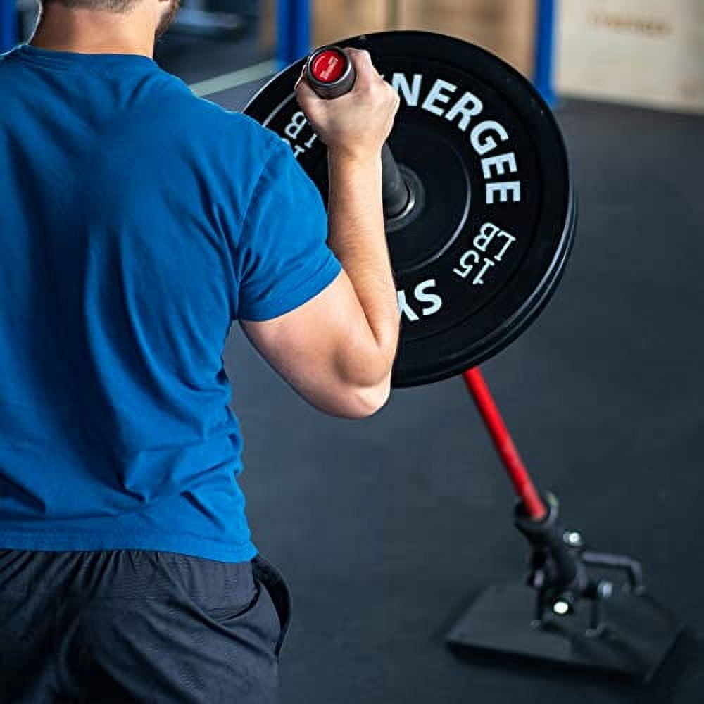 Landmine T-Bar Row Platform. 12.5 lb Exercise Platform with Sleeves for ...