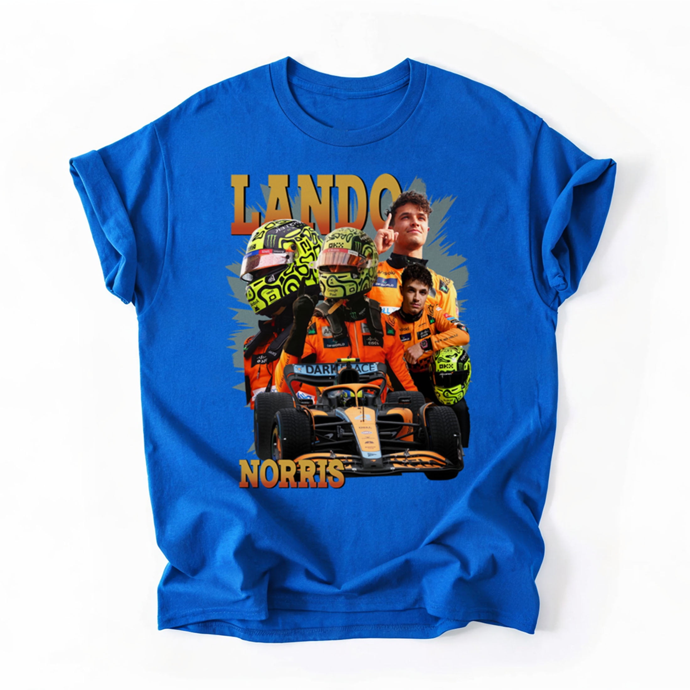 Lando Norris F1 Shirt, Vintage Lando F1 Racing Shirt, F1 Retro Graphic ...