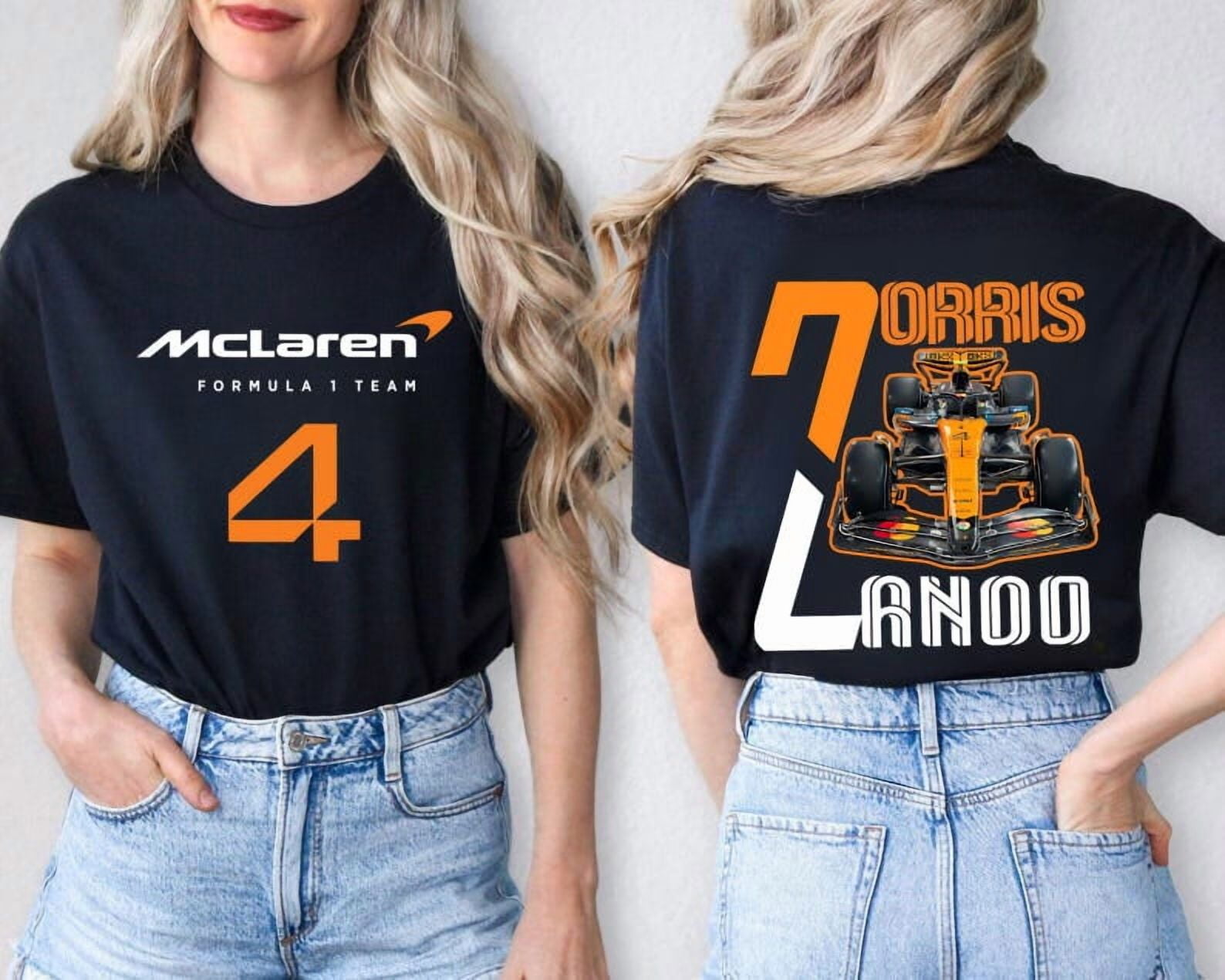 Lando Norris Racing T-Shirt – McLaren F1 Apparel, Formula 1 Gift for ...