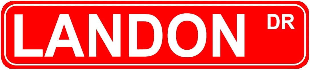 Landon Dr Sign Landon Child Grandchild Birthday Gift Home House Wall ...