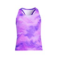 Limited Too Girls Tie Dye Crochet Lace Two Piece Flounce Swimsuit ...