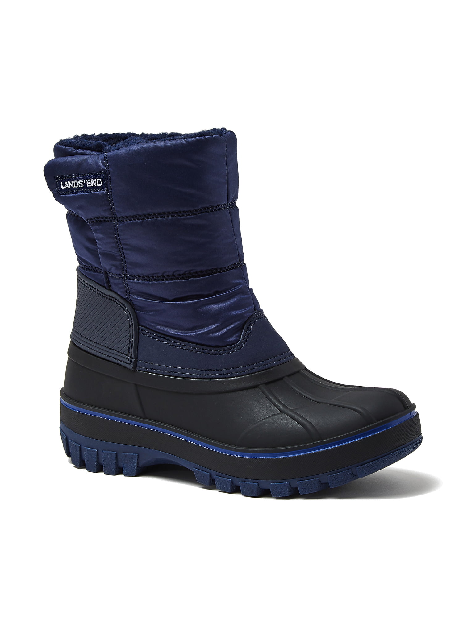 Lands' End Kids Frost Insulated Waterproof Snow Boots - Walmart ...