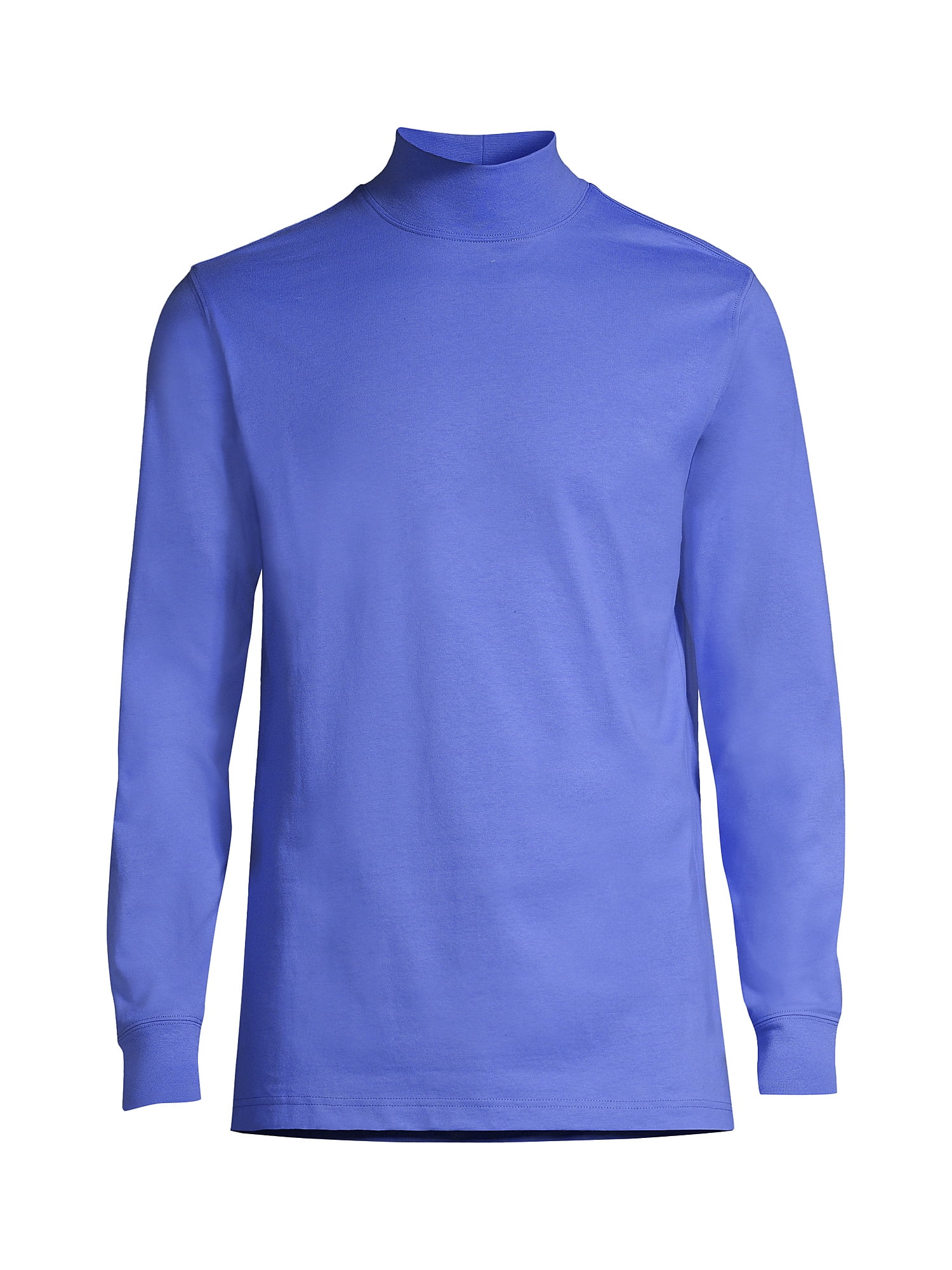 Lands End Mens Big And Tall Super T Mock Turtleneck