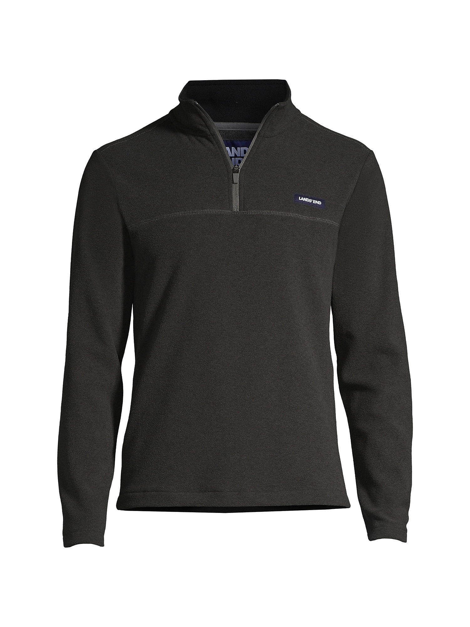 Lands' End Men's Anyweather Fleece Quarter Zip Pullover - Walmart.com