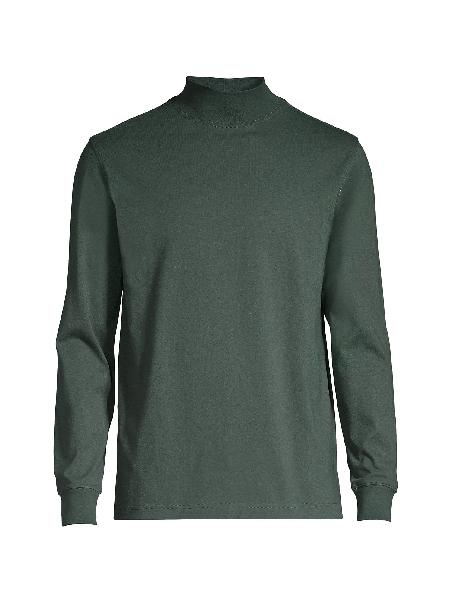 Lands End Mens Super T Mock Turtleneck
