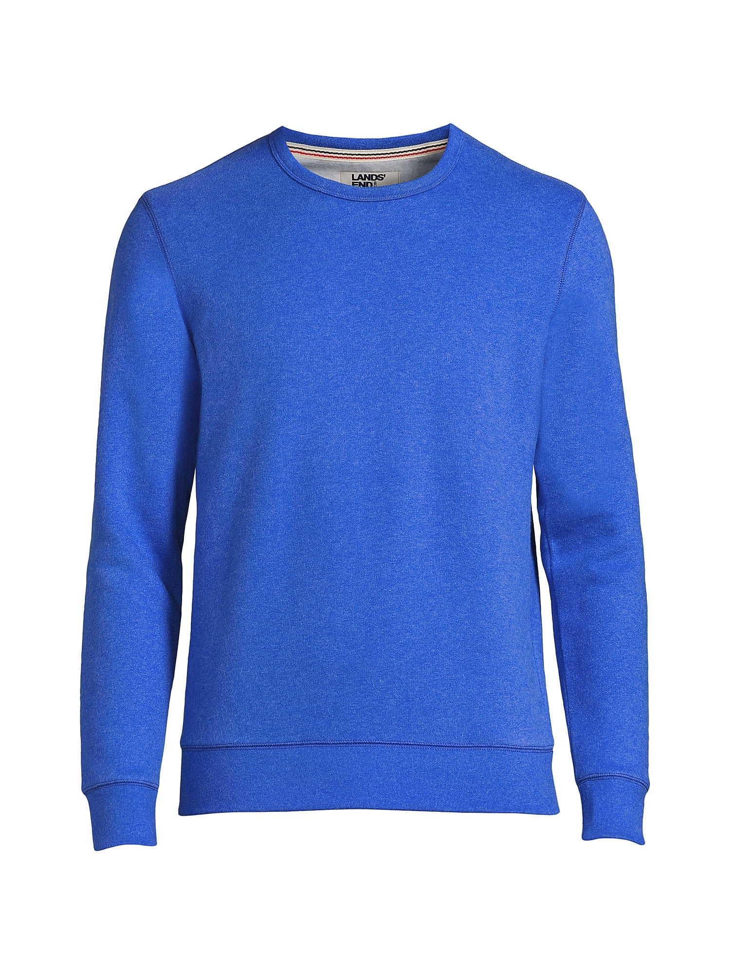 Lands' End Men's Tall Long Sleeve Serious Sweats Crewneck Sweatshirt ...