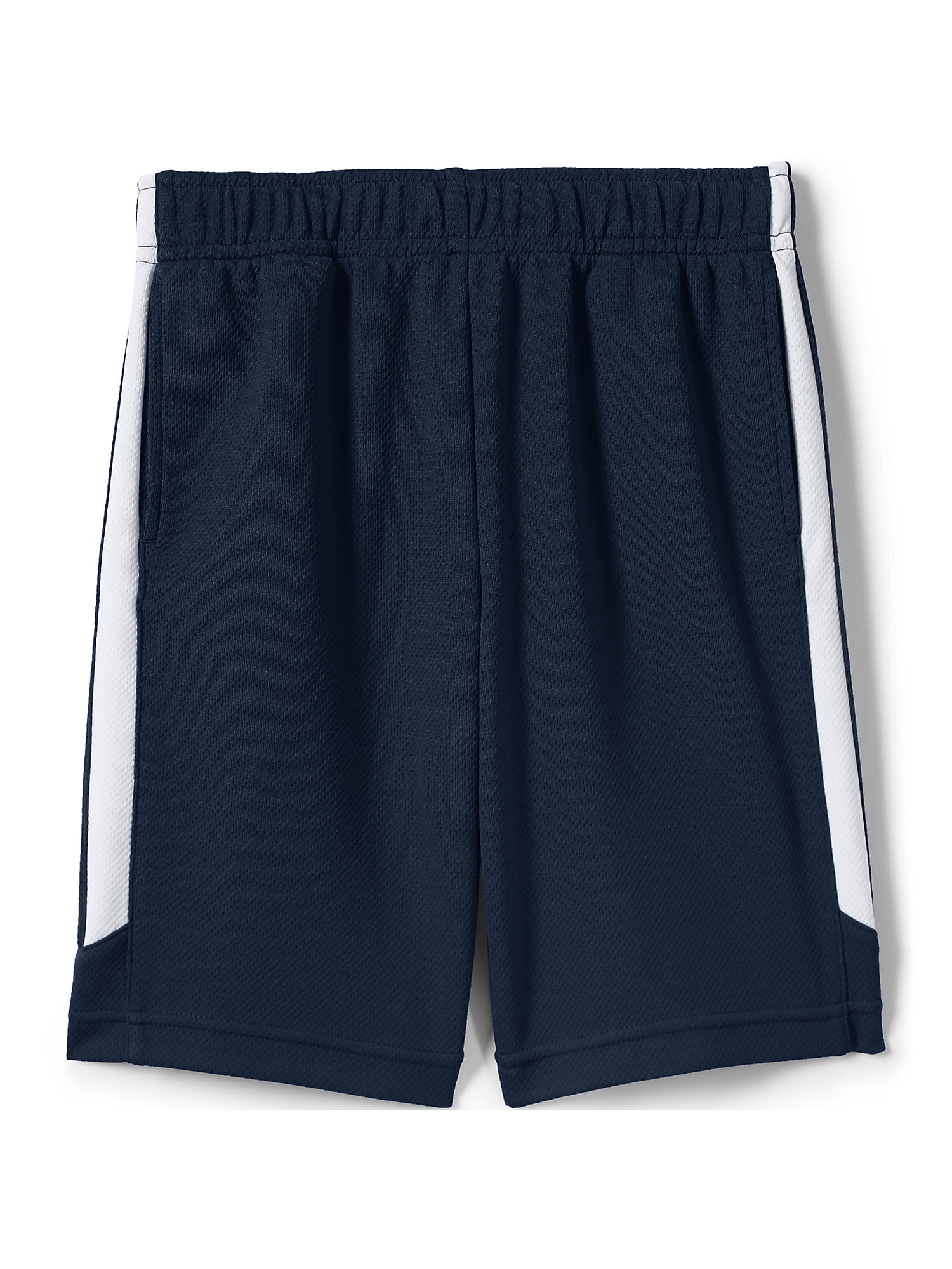 Lands' End School Uniform Boys Mesh Athletic Gym Shorts - Walmart.com