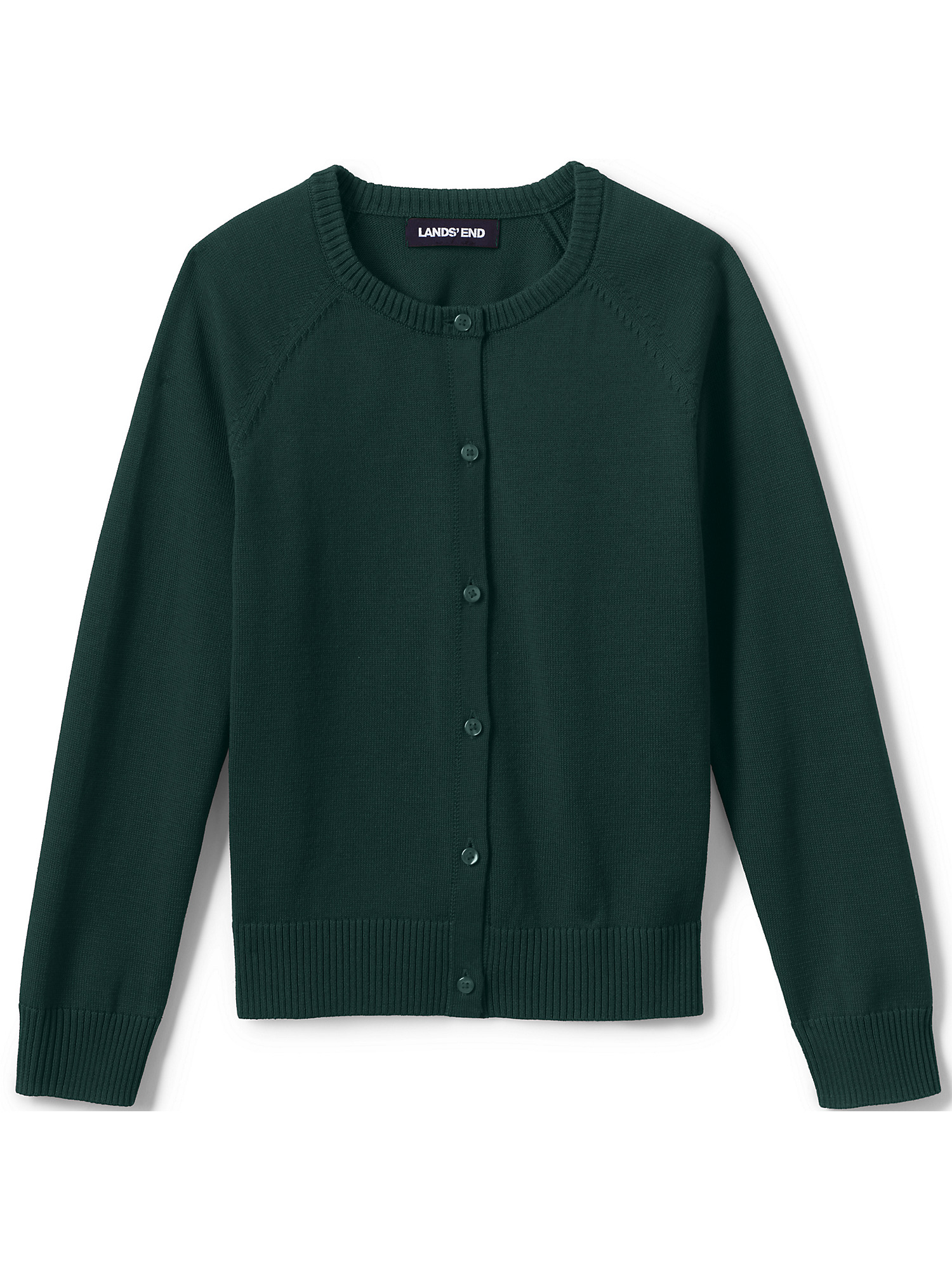 Wonder Nation Girls School Uniform Knit Cardigan Sweater, Sizes 4-18 ...