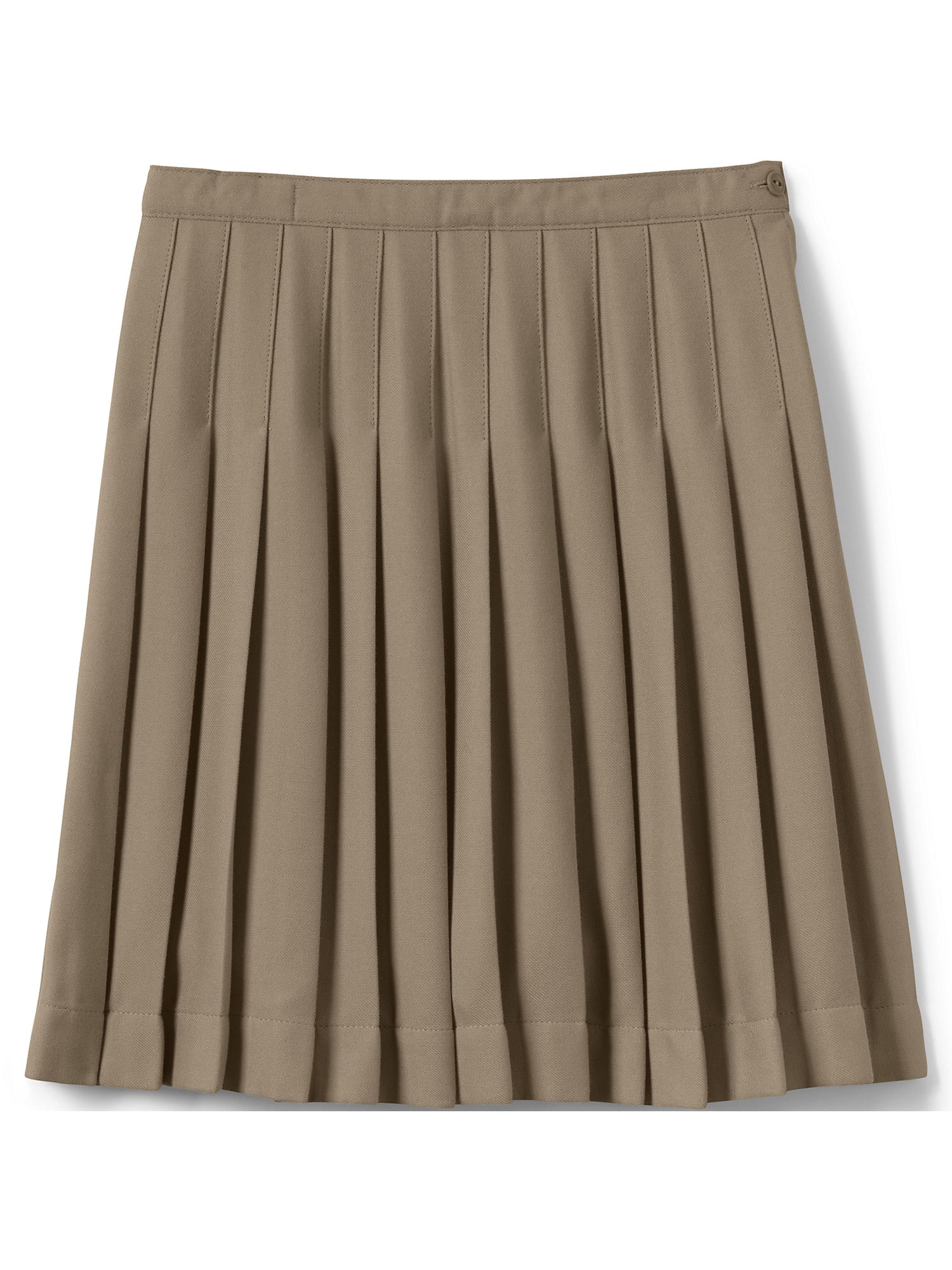 Lands' End School Uniform Girls Pleated Skirt Below the Knee - Walmart.com