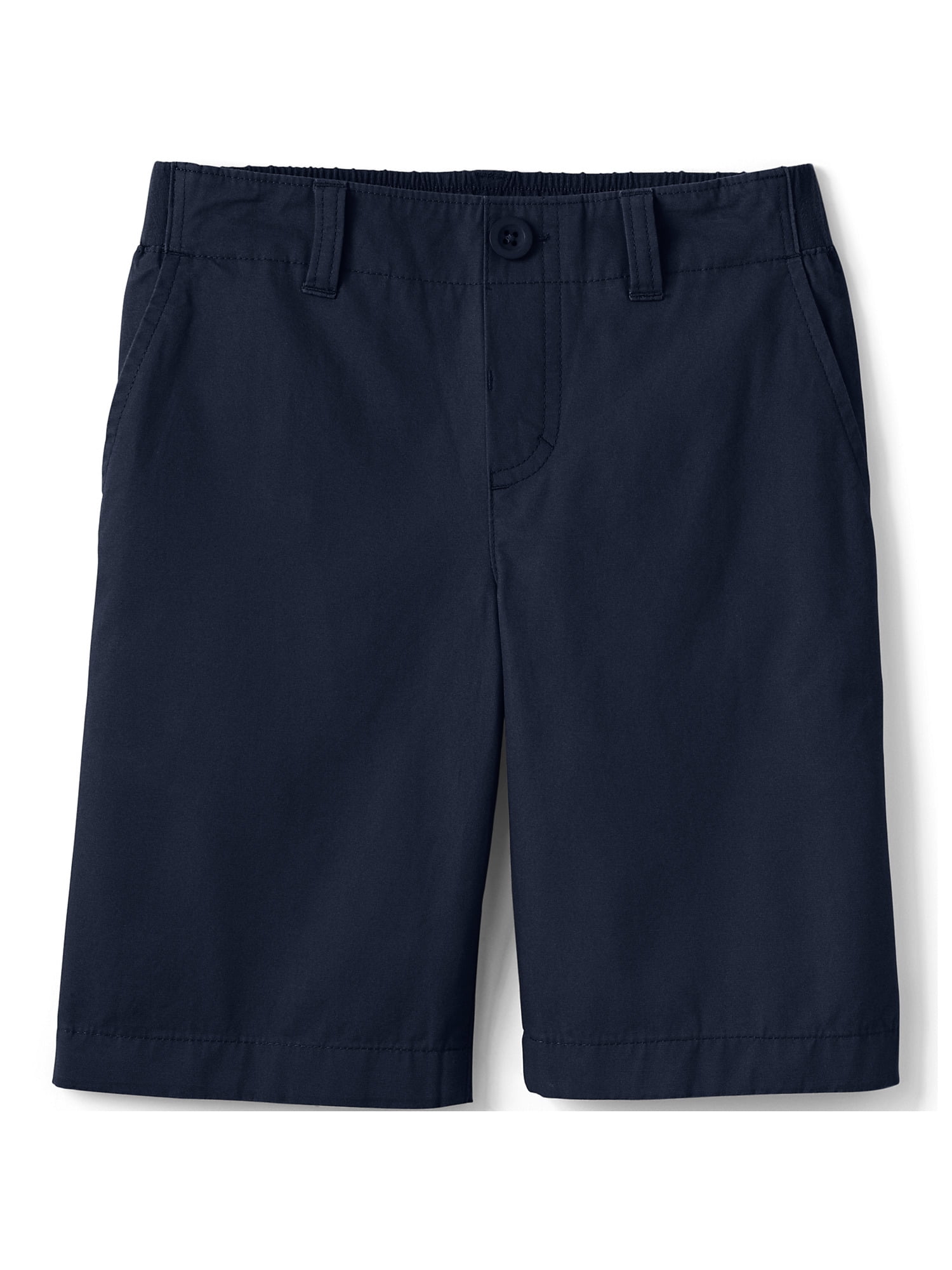 Lands' End School Uniform Kids Elastic Waist Pull On Shorts - Walmart.com