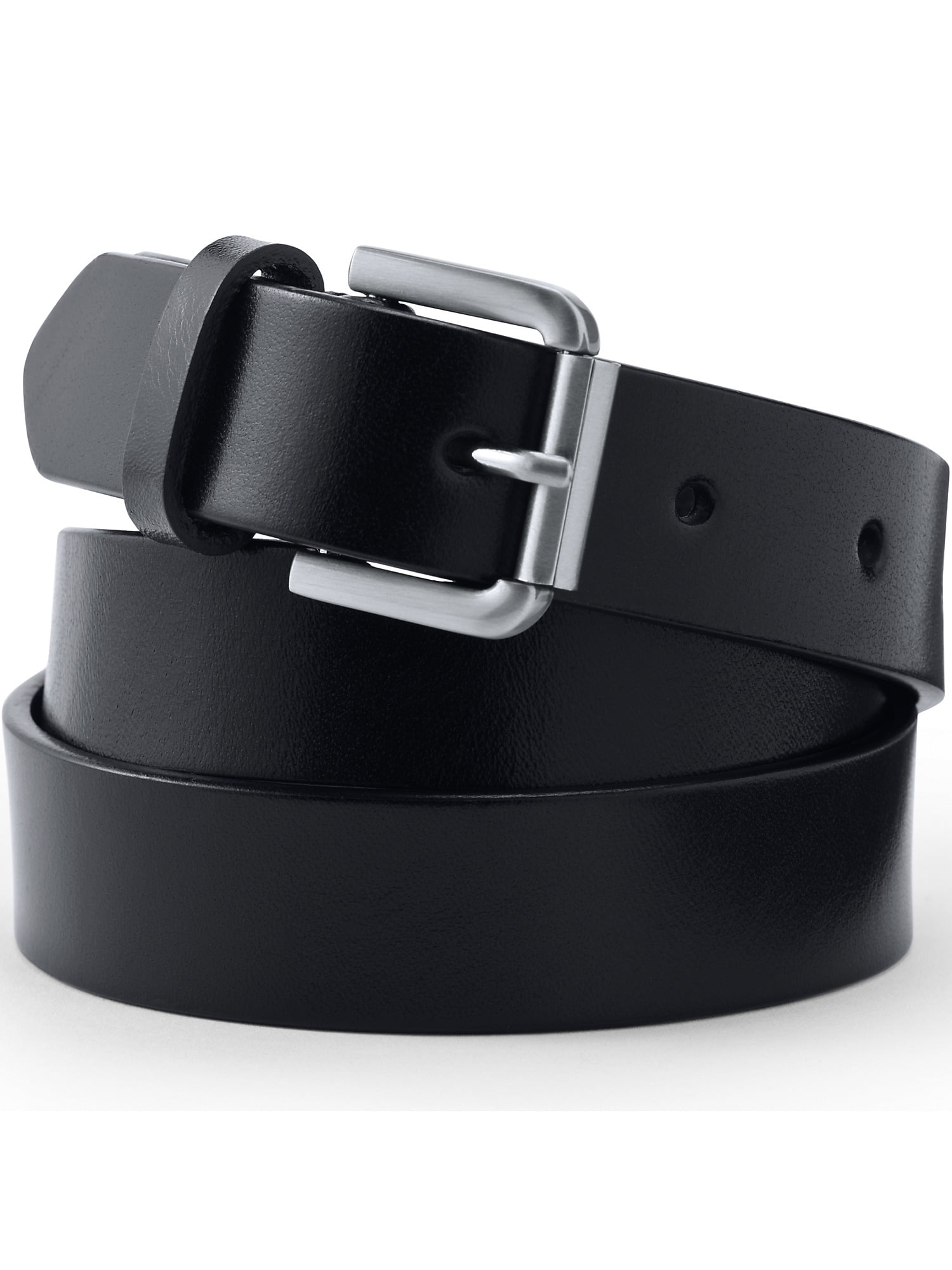 Lands' End School Uniform Women's Classic Leather Belt - Walmart.com