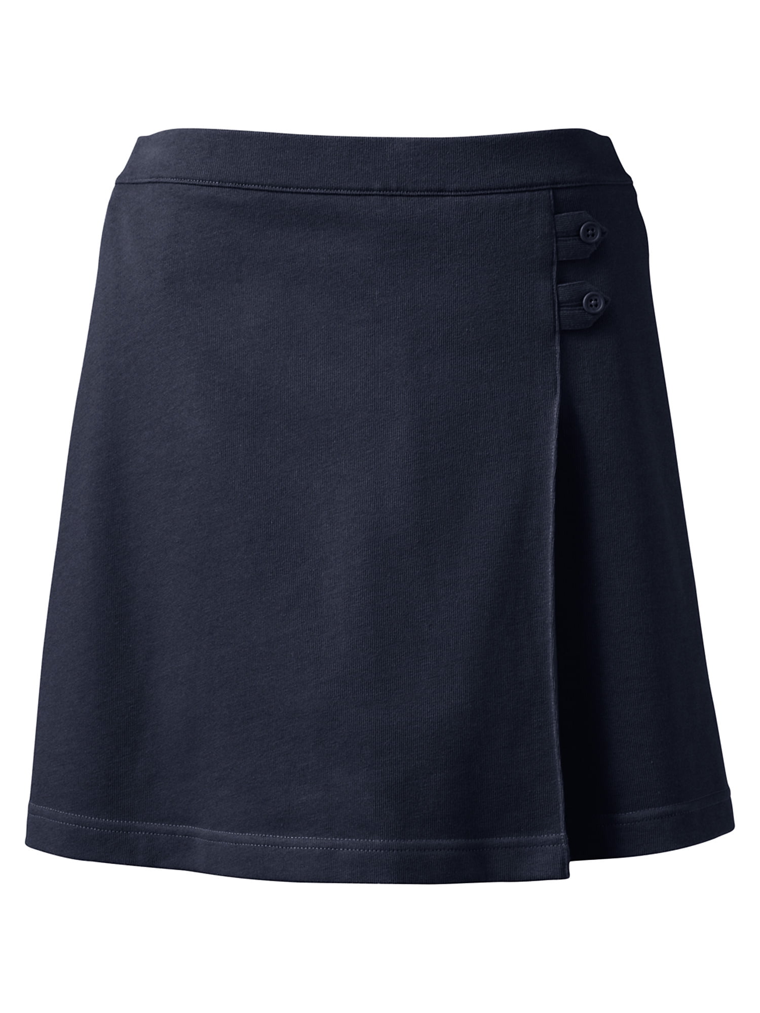 Lands' End School Uniform Women's Knit Skort Above the Knee - Walmart.com