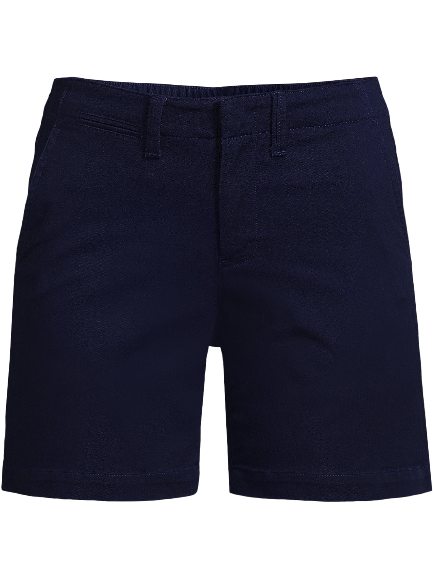 Lands' End Women's Classic 7" Chino Shorts - Walmart.com