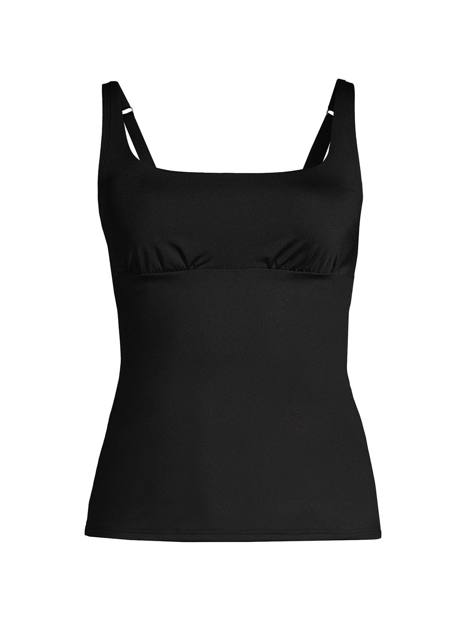 Lands' End Women's D-Cup Chlorine Resistant Tummy Control Square Neck ...