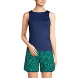 Lands' End Women's High Neck UPF 50 Sun Protection Modest Tankini ...