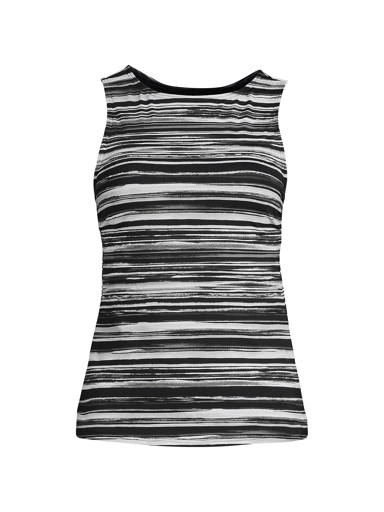 Lands' End Women's Long Chlorine Resistant High Neck UPF 50 Sun ...