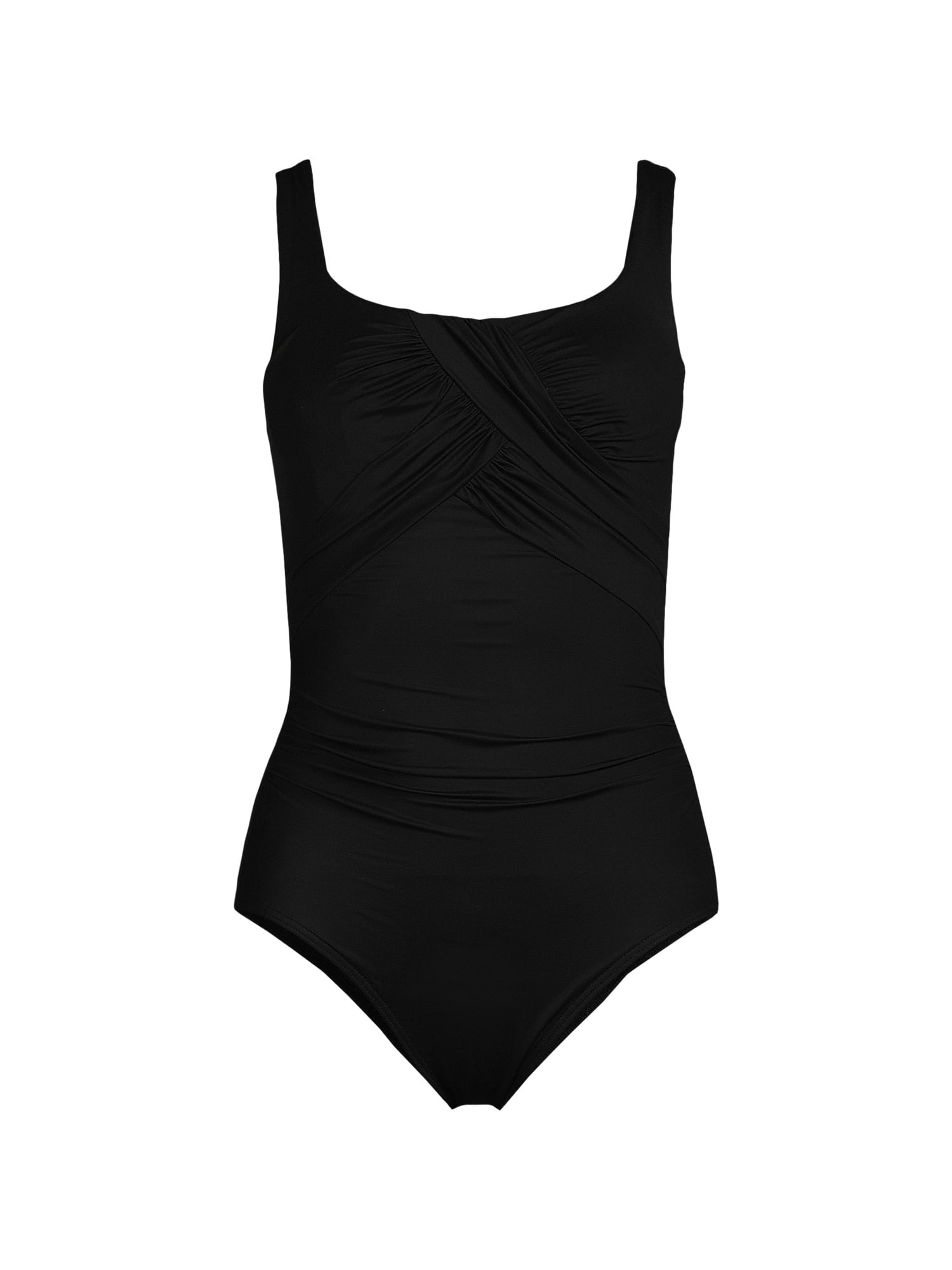 Lands' End Women's Long Torso Slender Suit Carmela One Piece Swimsuit ...