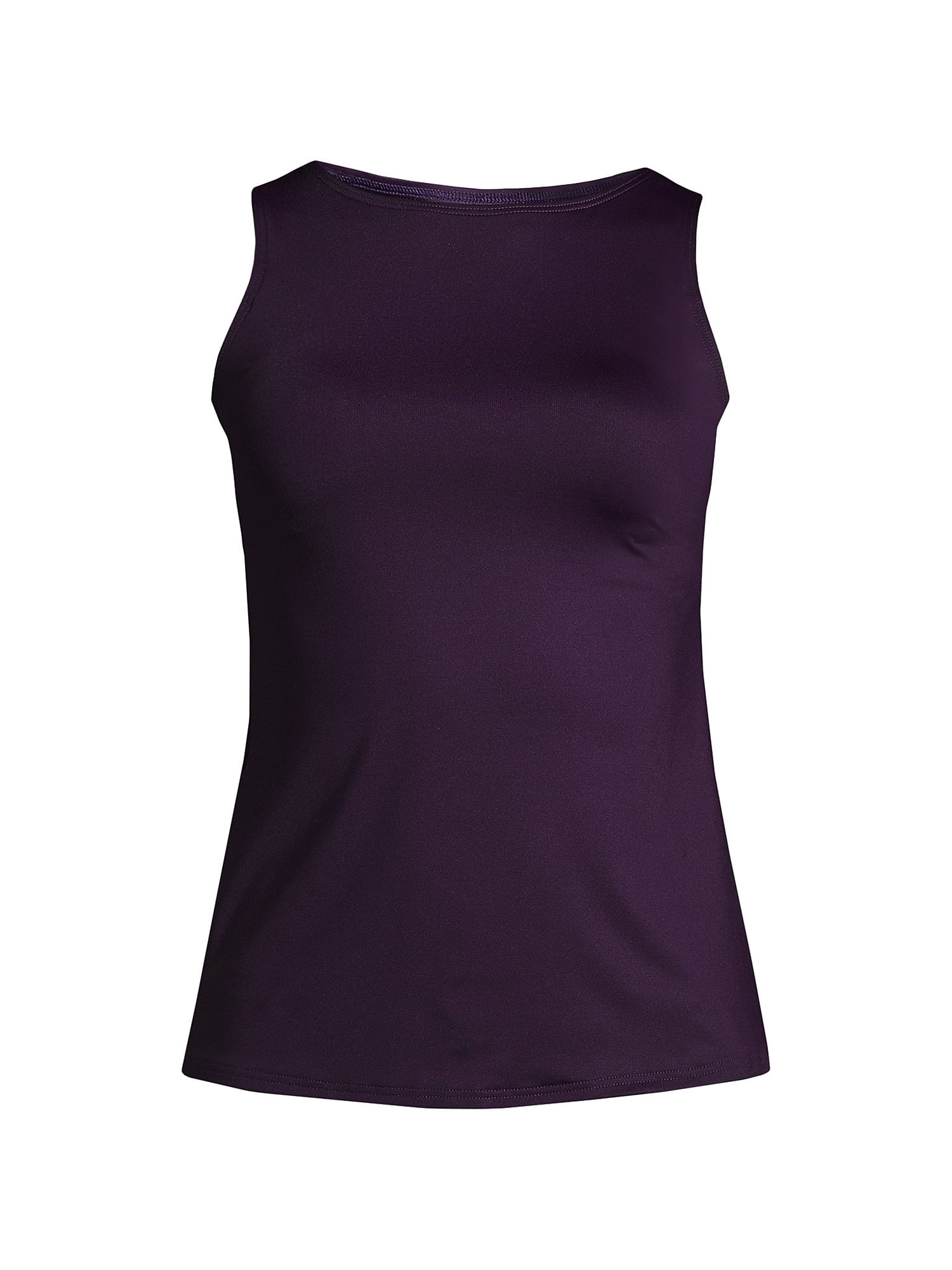 Lands' End Women's Plus Size Chlorine Resistant High Neck UPF 50 Sun ...