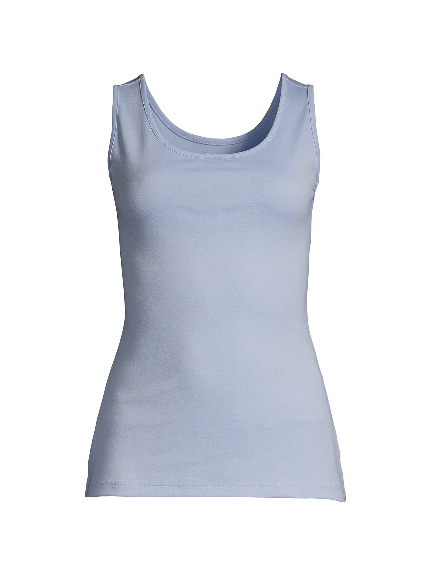 Lands' End Women's Plus Size Cotton Tank Top - Walmart.com