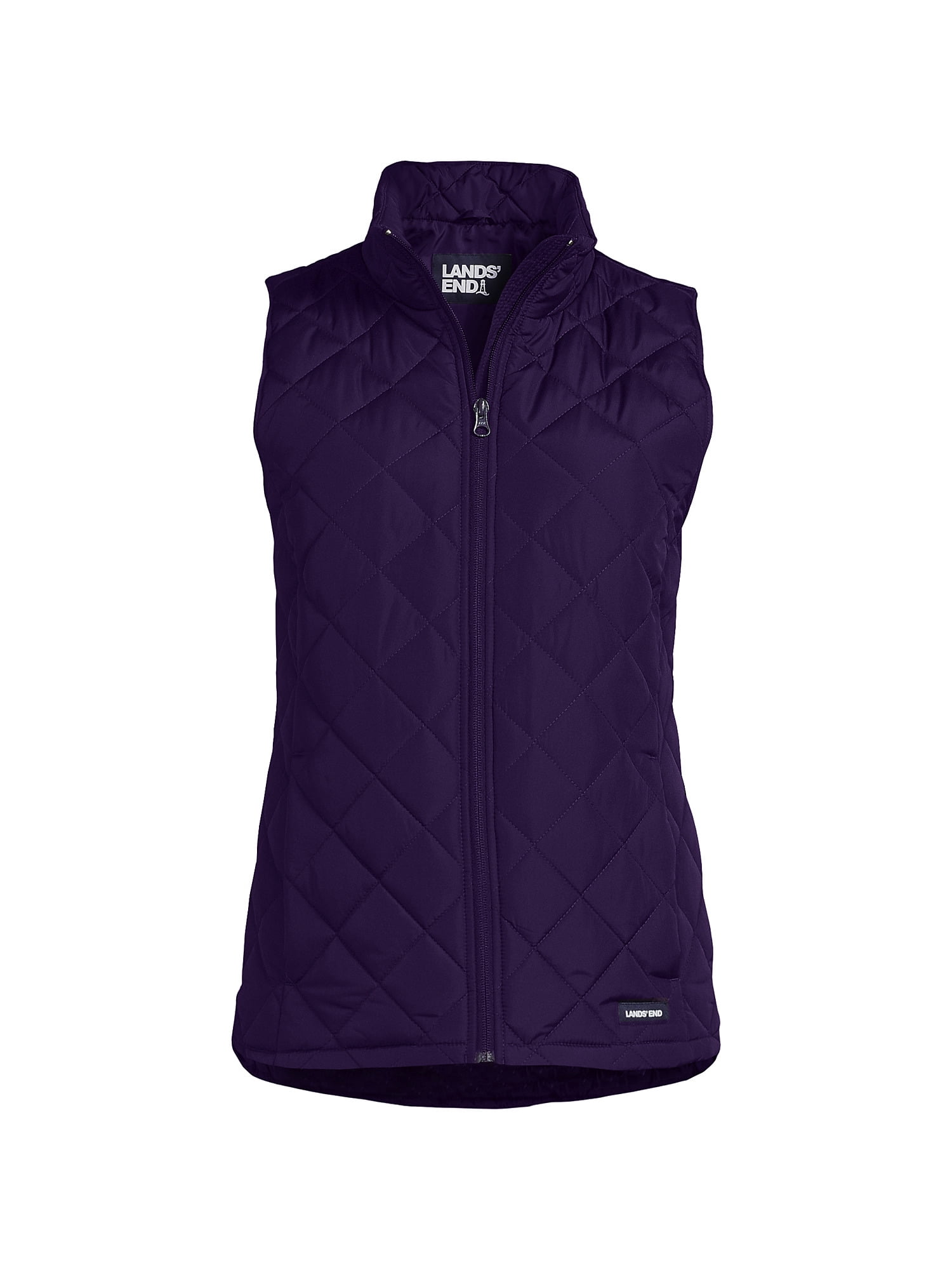 Lands' End Women's Plus Size Insulated Vest - Walmart.com