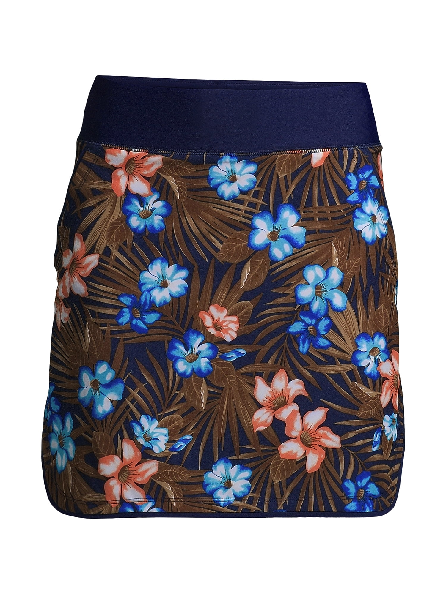 Lands' End Women's Quick Dry Board Skort Swim Skirt - Walmart.com
