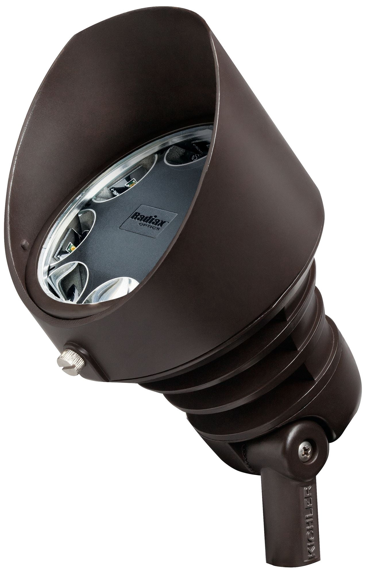 Landscape 8-Light LED 29W 10 Deg 3000K Accent in Bronzed Brass ...