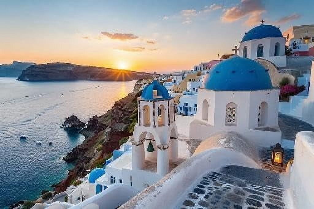 Landscape Aegean Sea Santorini Greece Jigsaw Puzzle 500 Pieces ...
