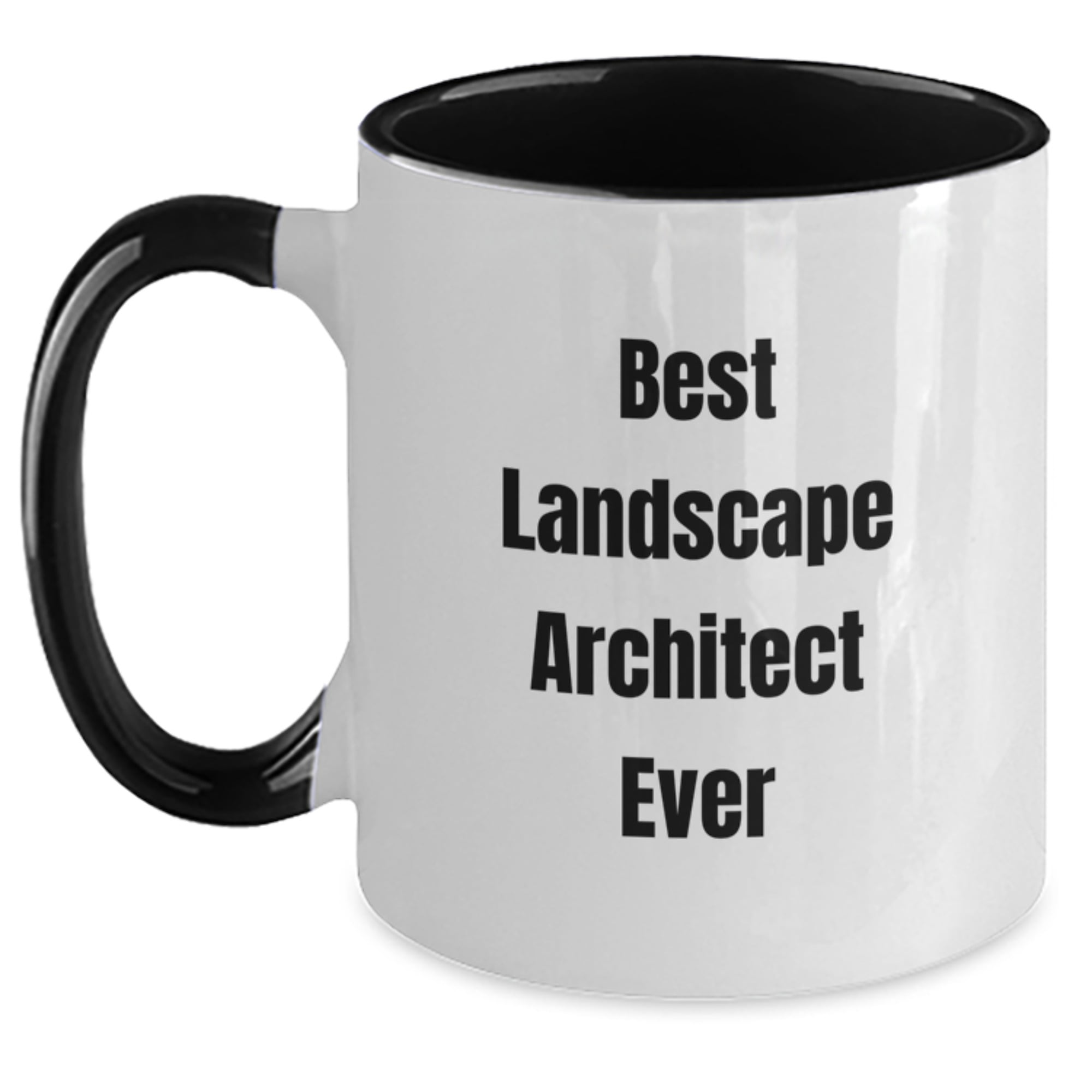 Landscape Architect Funny Two Tone Coffee Mug, Best Gifts from Friends ...