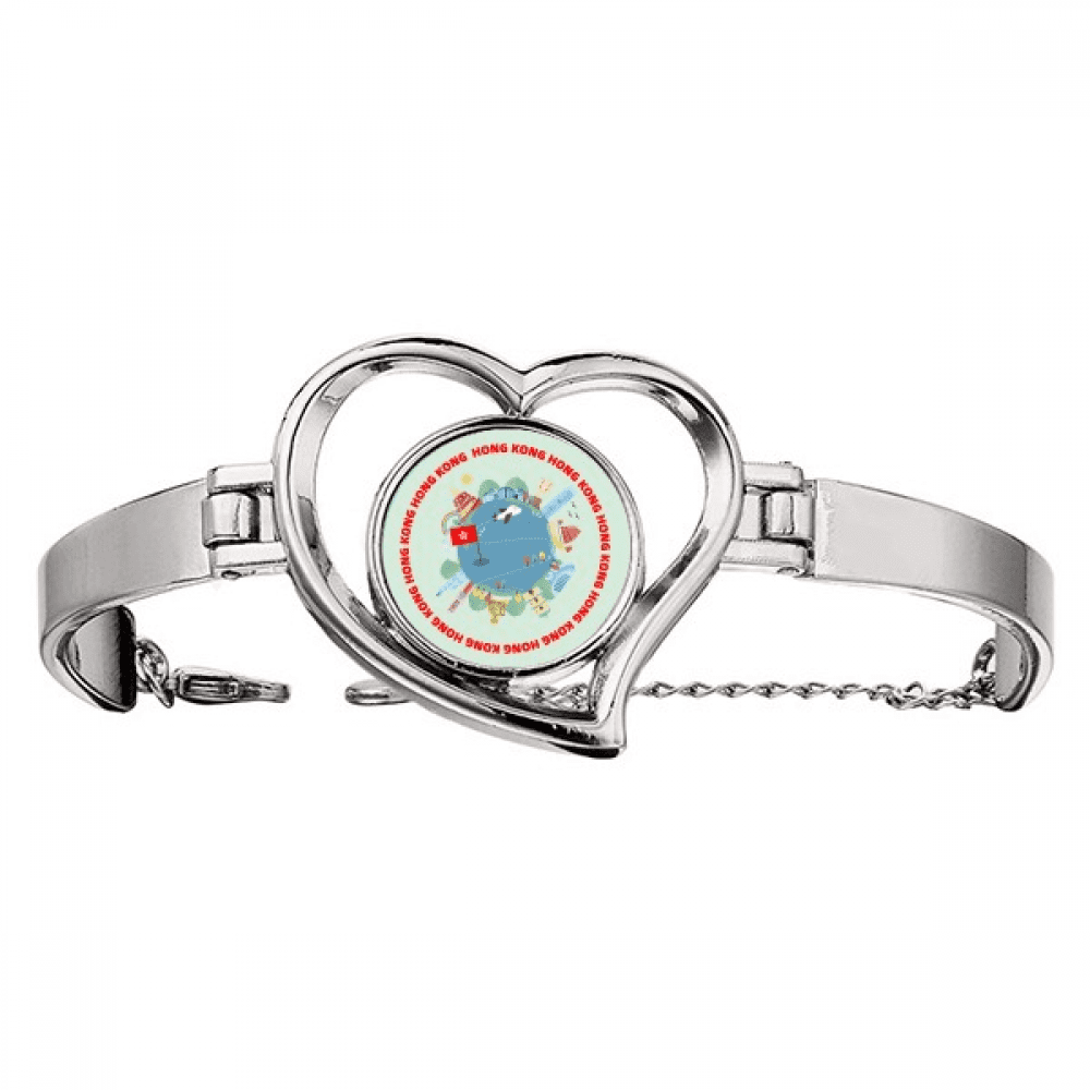 Landscape Architecture Earth Bracelet Heart Jewelry Wire Bangle ...