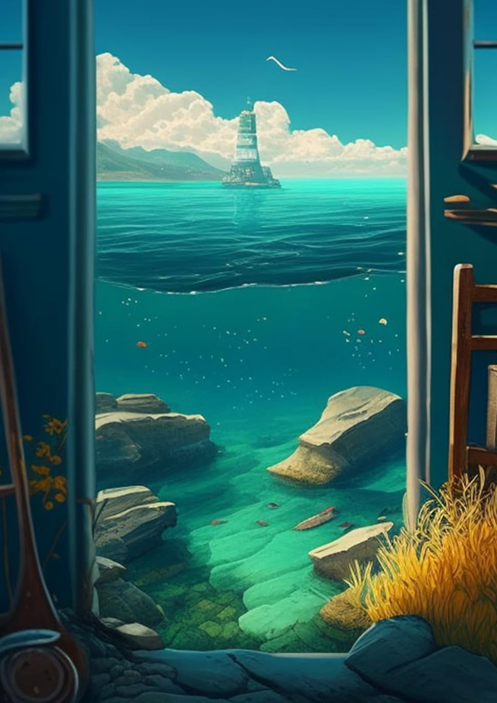 Landscape Art Jigsaw Puzzle ,Seaside Rocks Puzzles for Adults,Unique ...