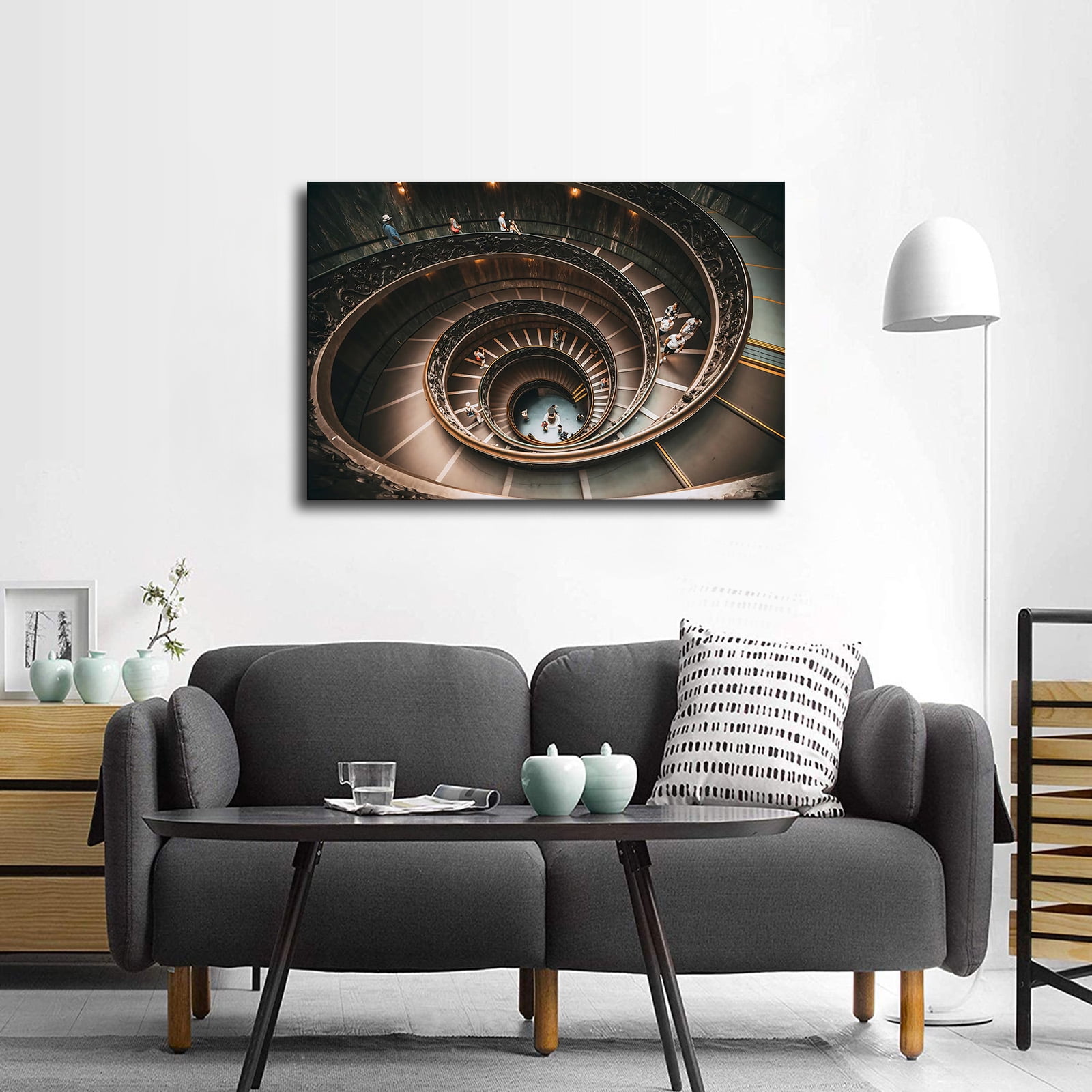 Landscape, Beautiful Photos of The Vatican Museums Poster Canvas Print ...