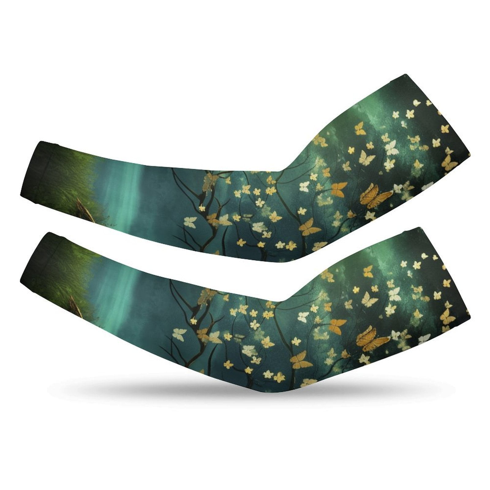 Landscape Butterfly Gardening Sleeves Farm Sun Protection Arm Cooling ...