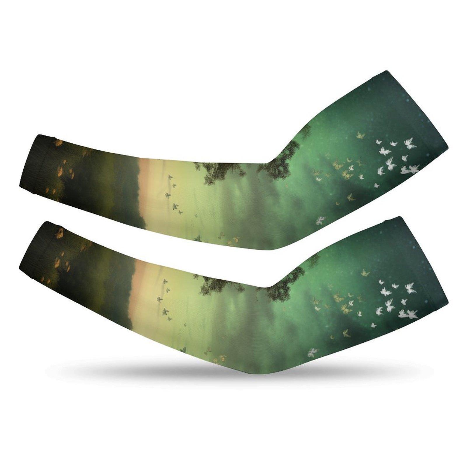 Landscape Butterfly Gardening Sleeves Farm Sun Protection Arm Cooling ...