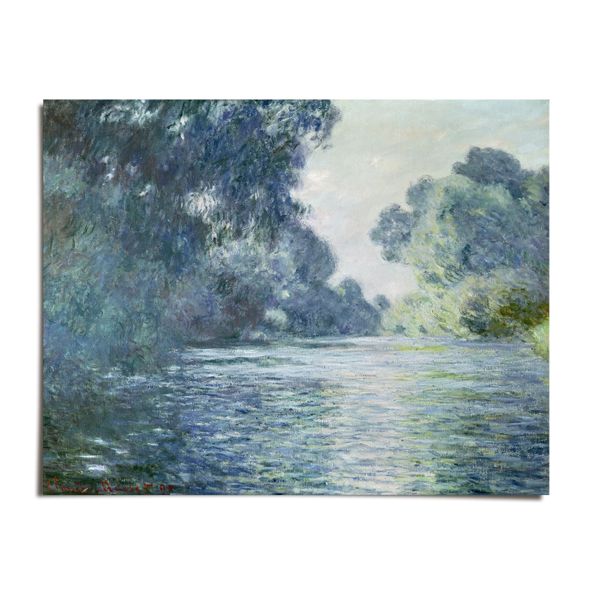 Landscape - Claude Monet - 8x12 - Wall Art Print - UNFRAMED - Walmart.com