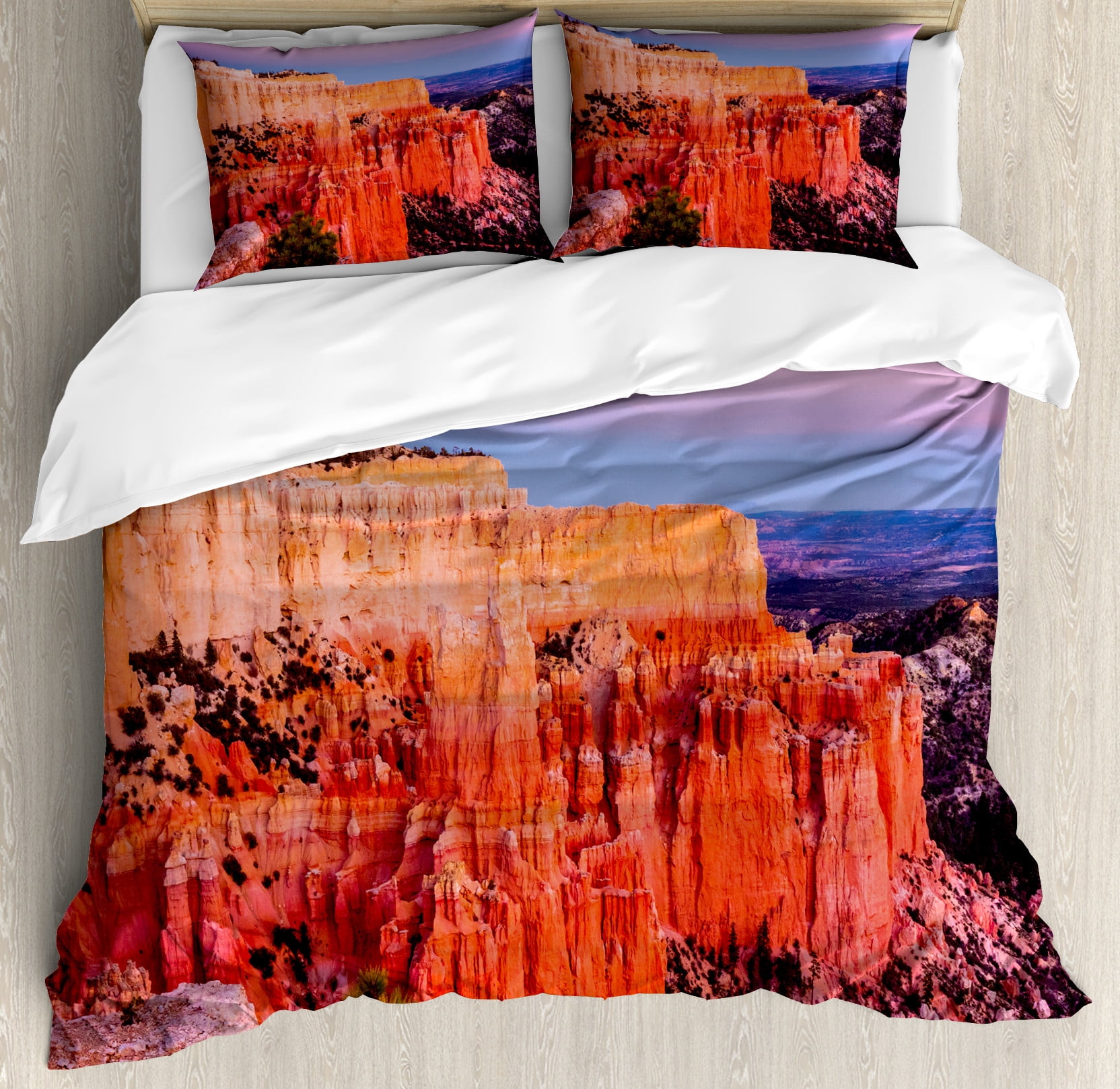 Landscape Duvet Cover Set, Natural Monuments in Bryce Canyon National ...