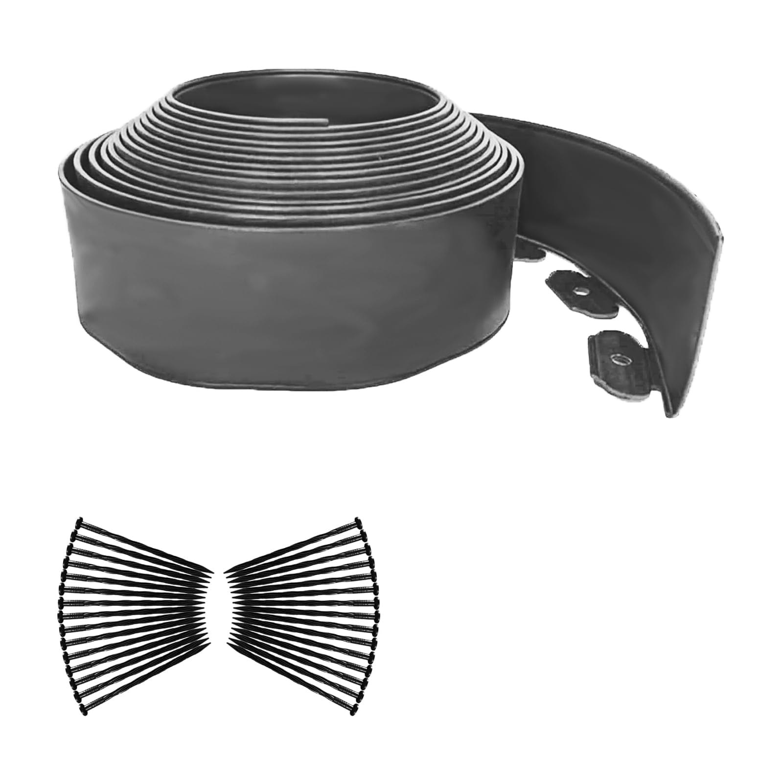 Landscape Edging,33ft Flexible Garden MMF7 Edging Border No Dig Garden ...