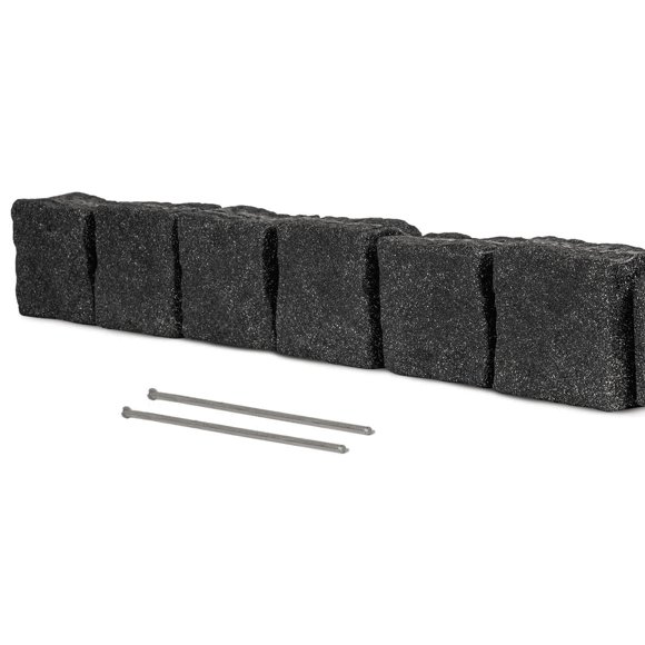 Faux Stone Edging
