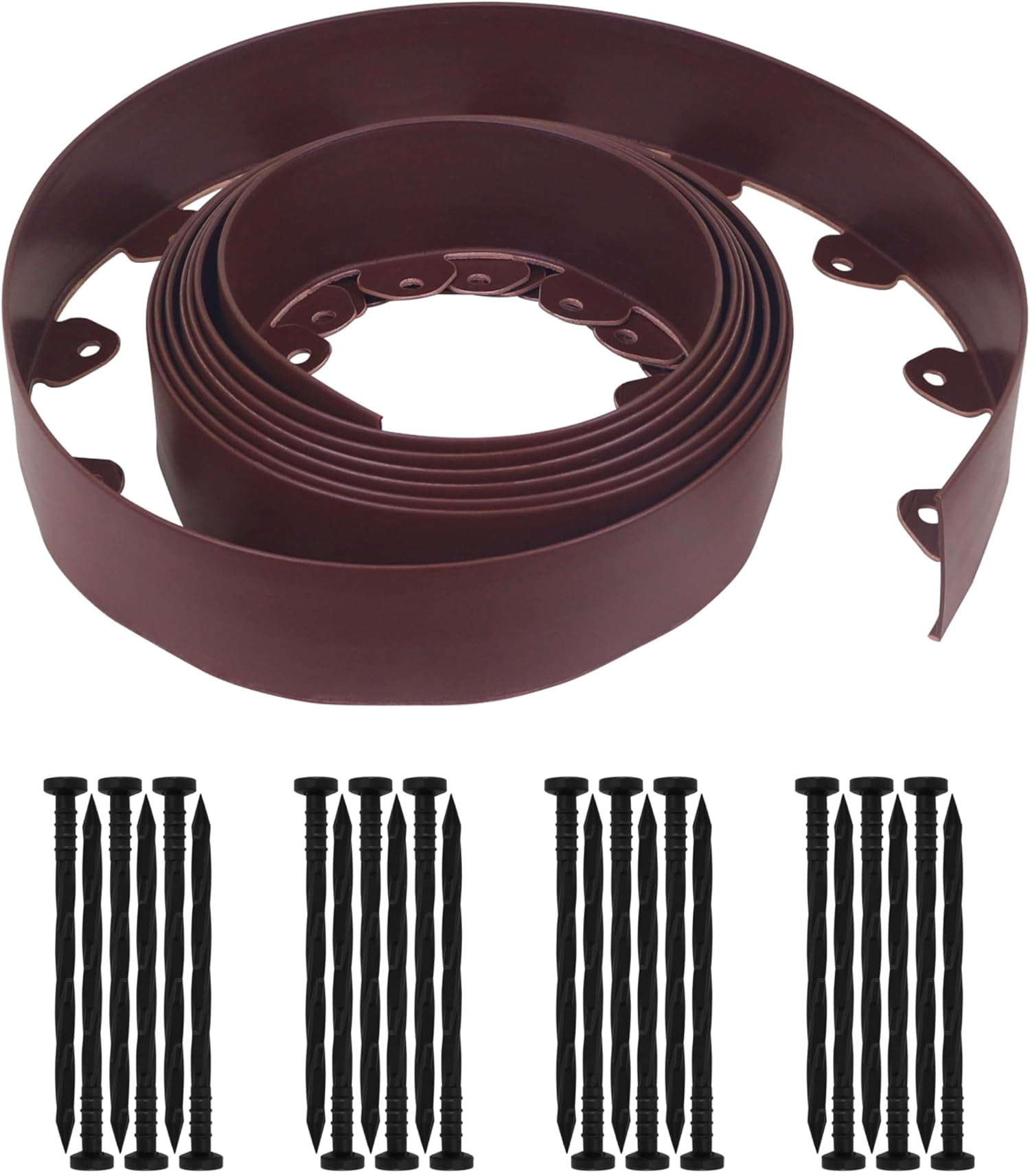 Landscape Edging Kit, 20-Foot Long, 3-Inch Tall, No Dig Garden Edging ...